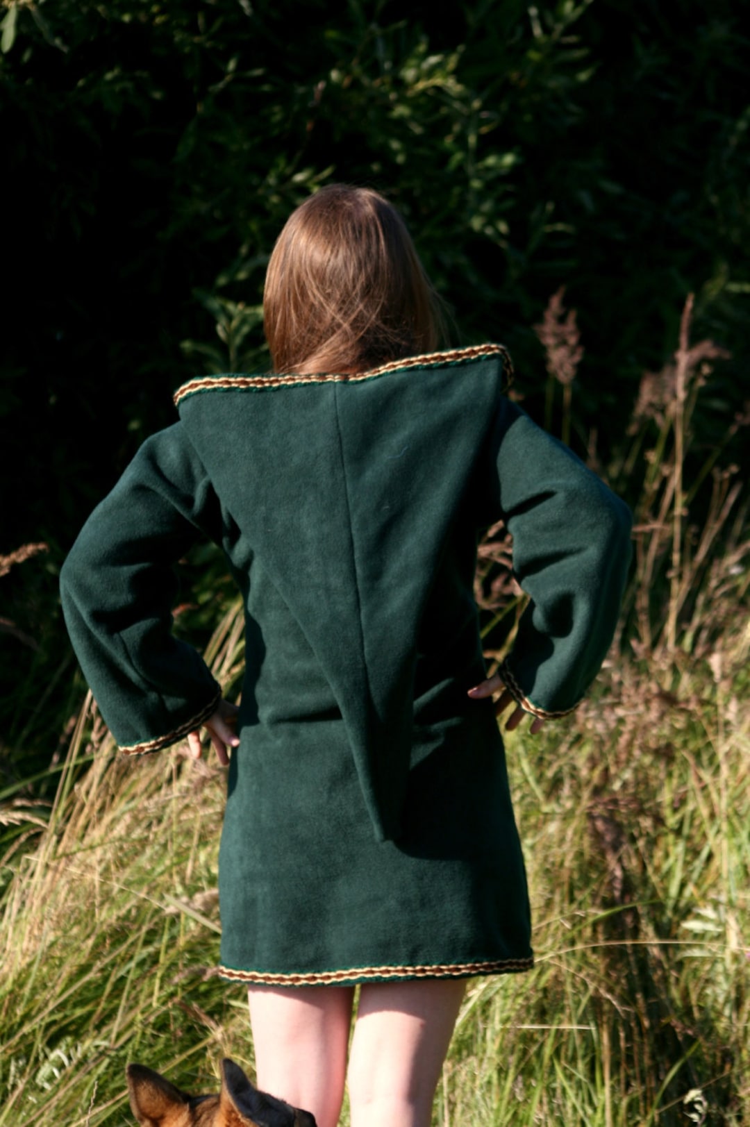 Legend of Zelda Inspired Cosplay Green Elven Tunic - Medieval Tunic ...