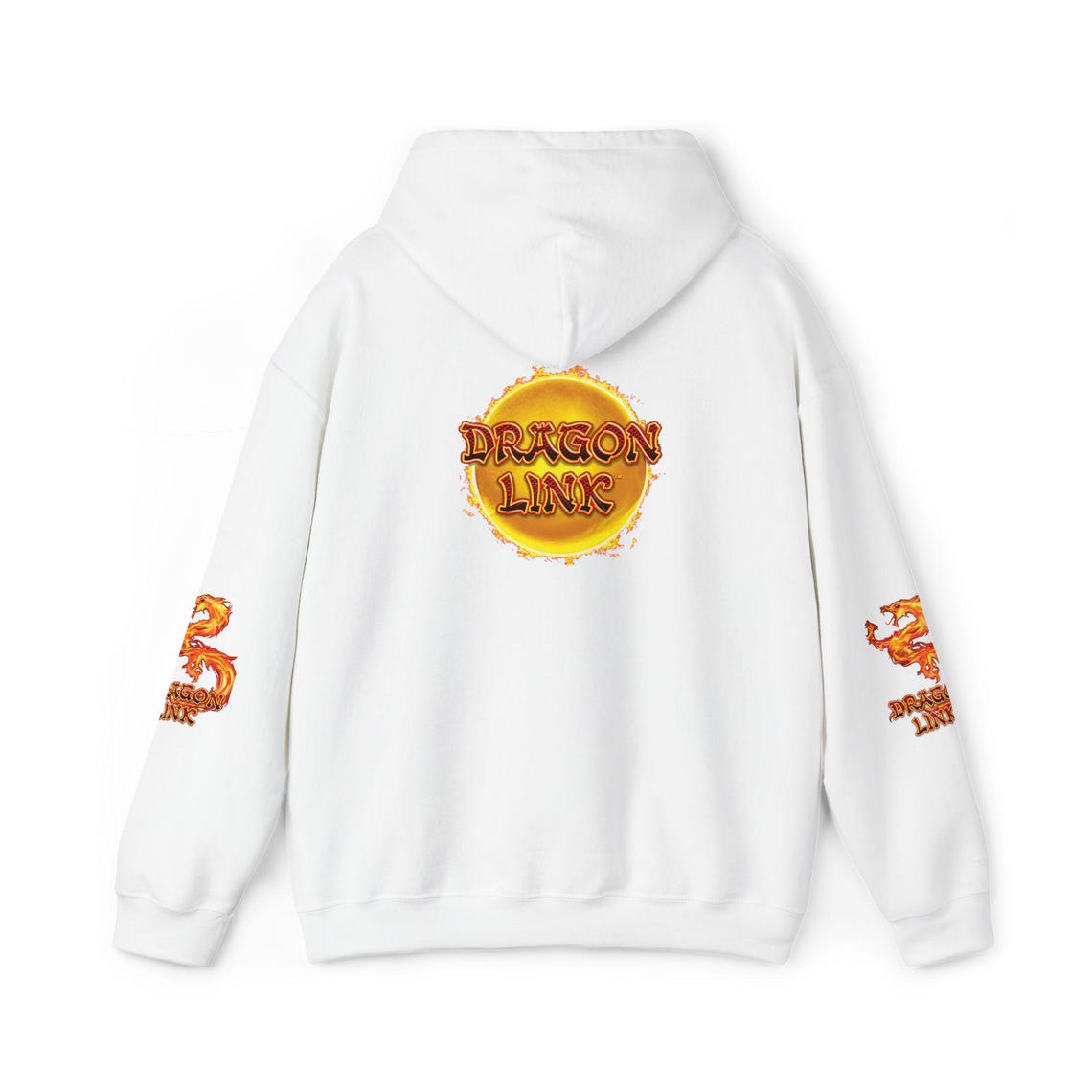 Dragon Link Logo Hoodie | Dragon Emblem Pullover - Etsy