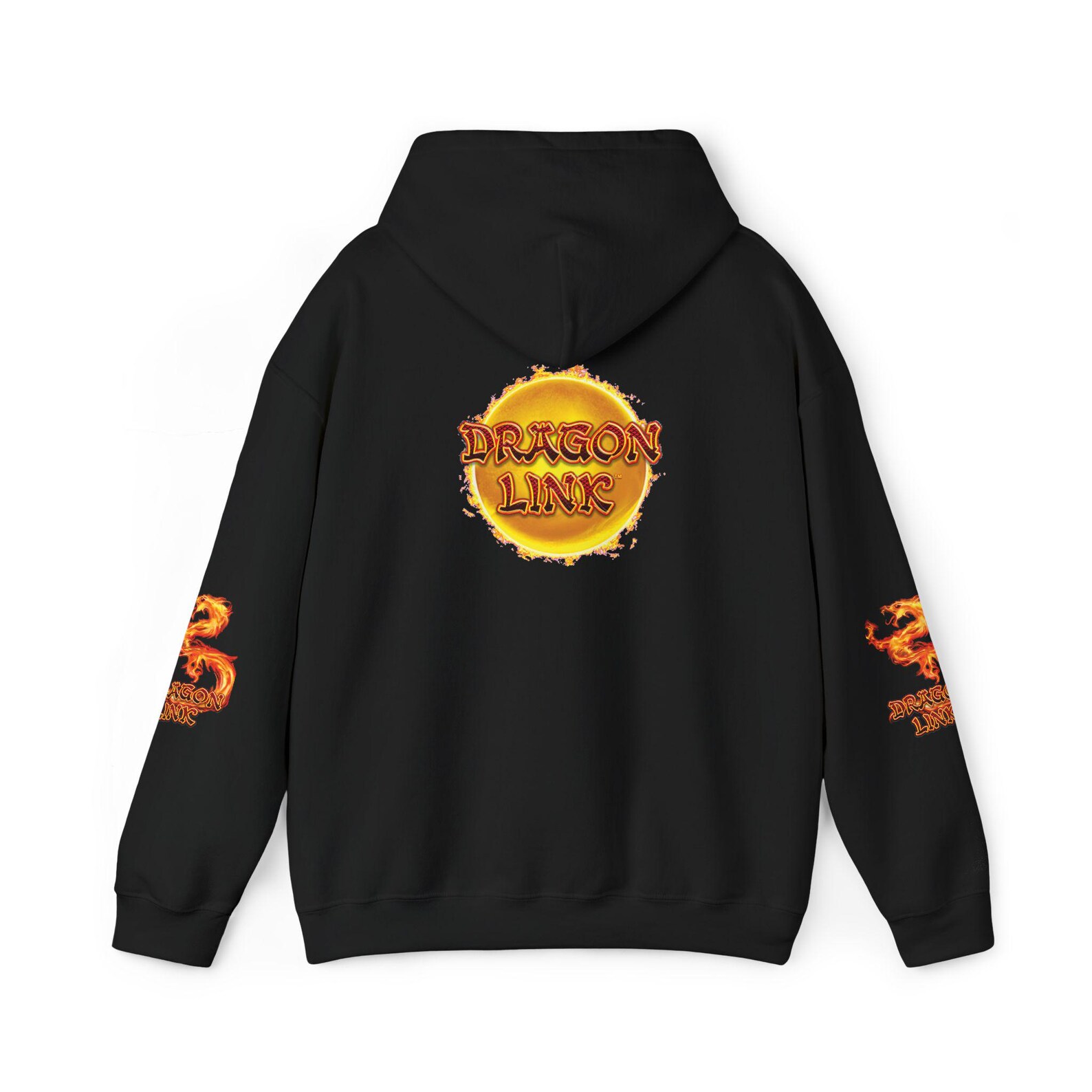 Dragon Link Logo Hoodie | Dragon Emblem Pullover - Etsy