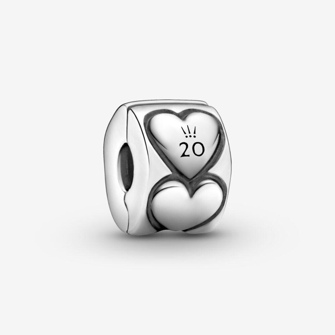 Pandora 20th Limited Edition Hearts Clip Charm Receipt Certificate - Etsy