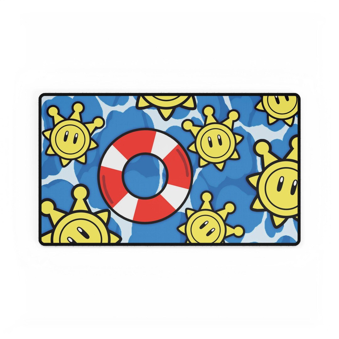 Shine Sprite Mat | Cute Gaming Card Desk Play Mat Mouse Pad - Etsy