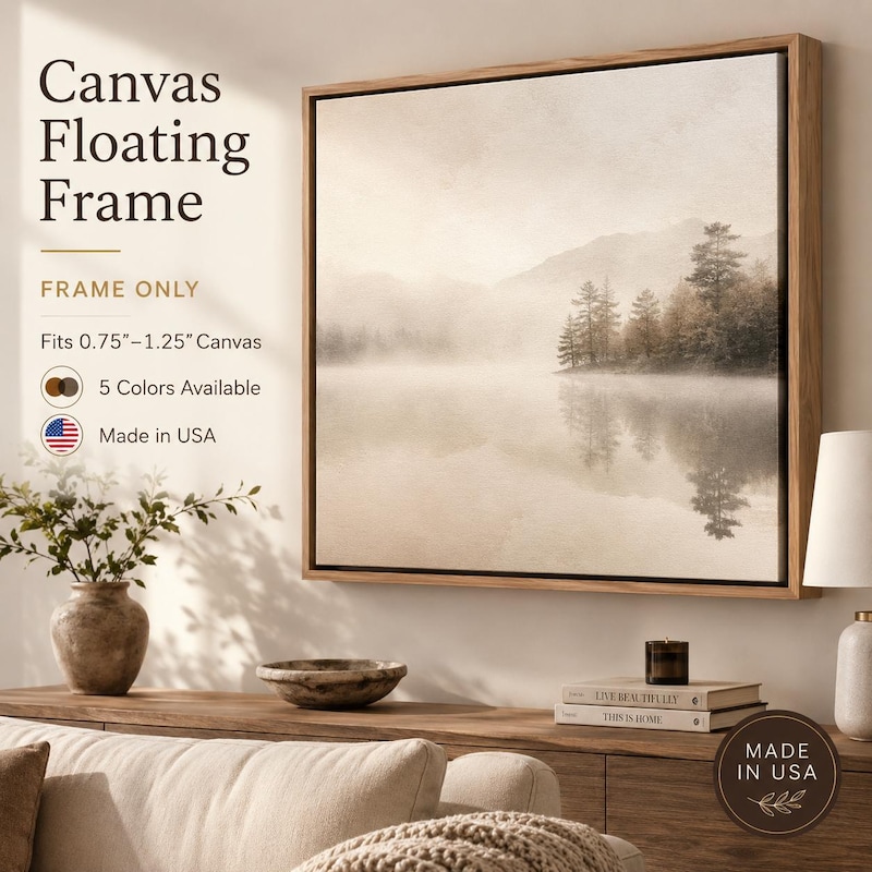 Floating Frame for Canvas - Etsy