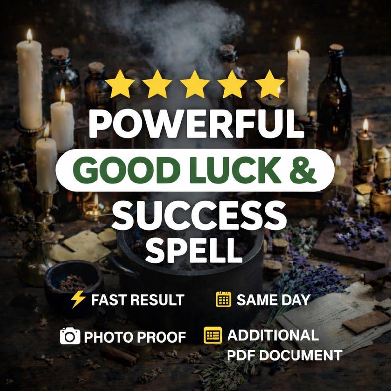 Success & Good Luck Spell, Prosperity and Abundance Spell Casting ...