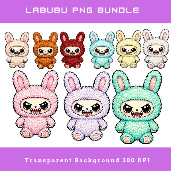 Labubu Png Transparent - Etsy