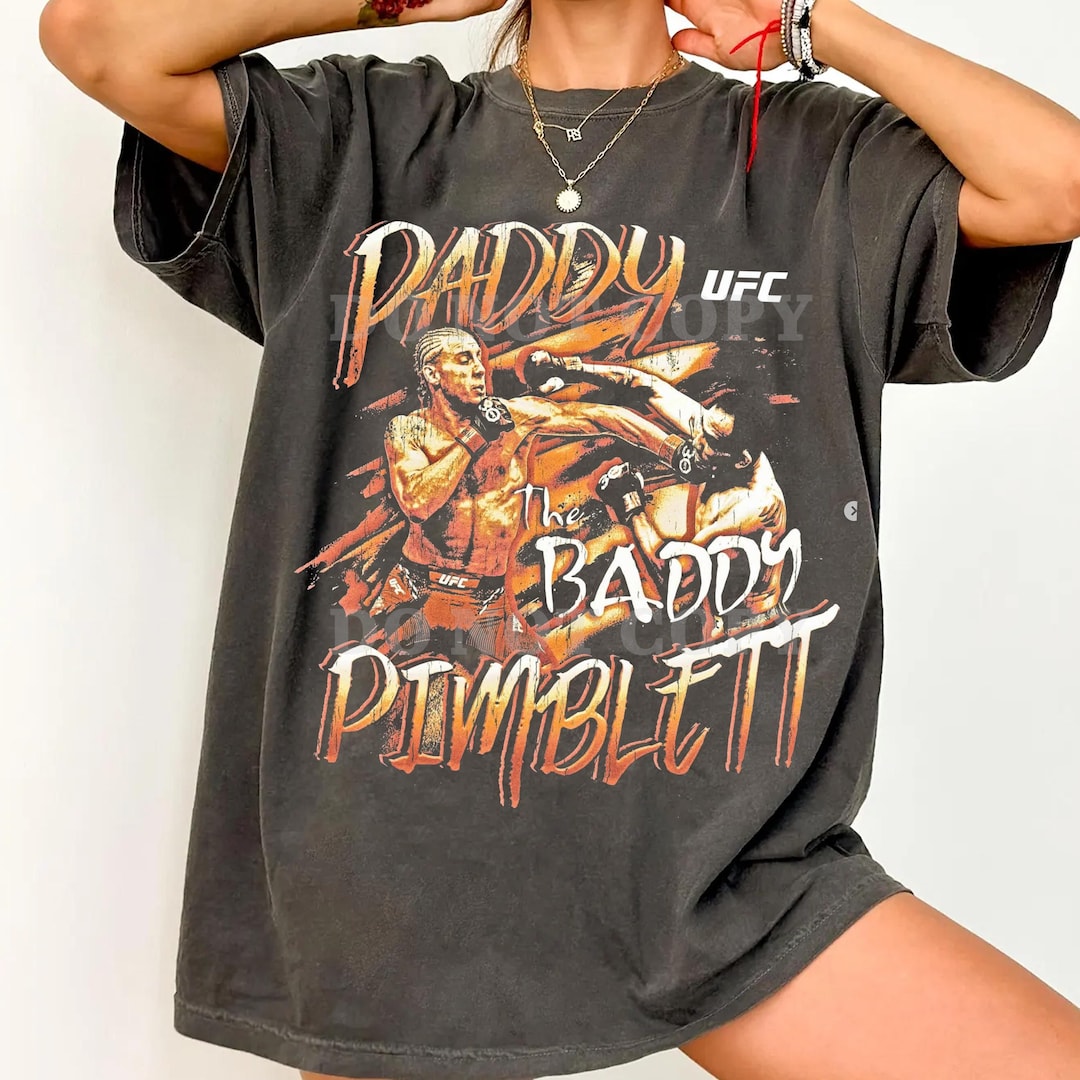 Comfort Colors Paddy the Baddy T-shirt, Paddy Pimblett Graphic Tee ...