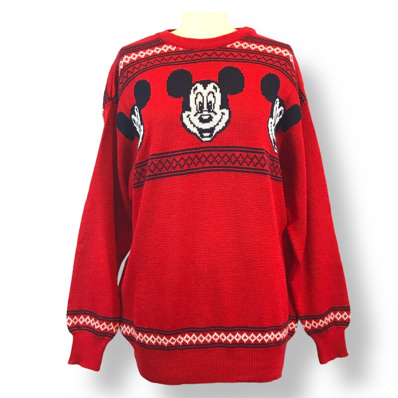 Mickey Mouse Sweater - Etsy
