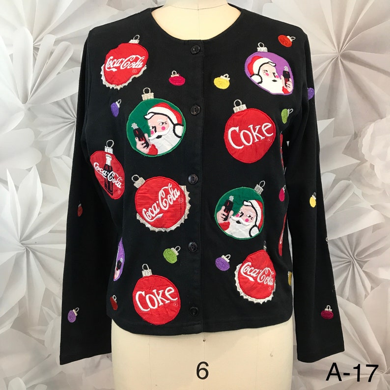 Coca Cola Michael Simon Limited Edition 1999 Christmas Sweater - Etsy