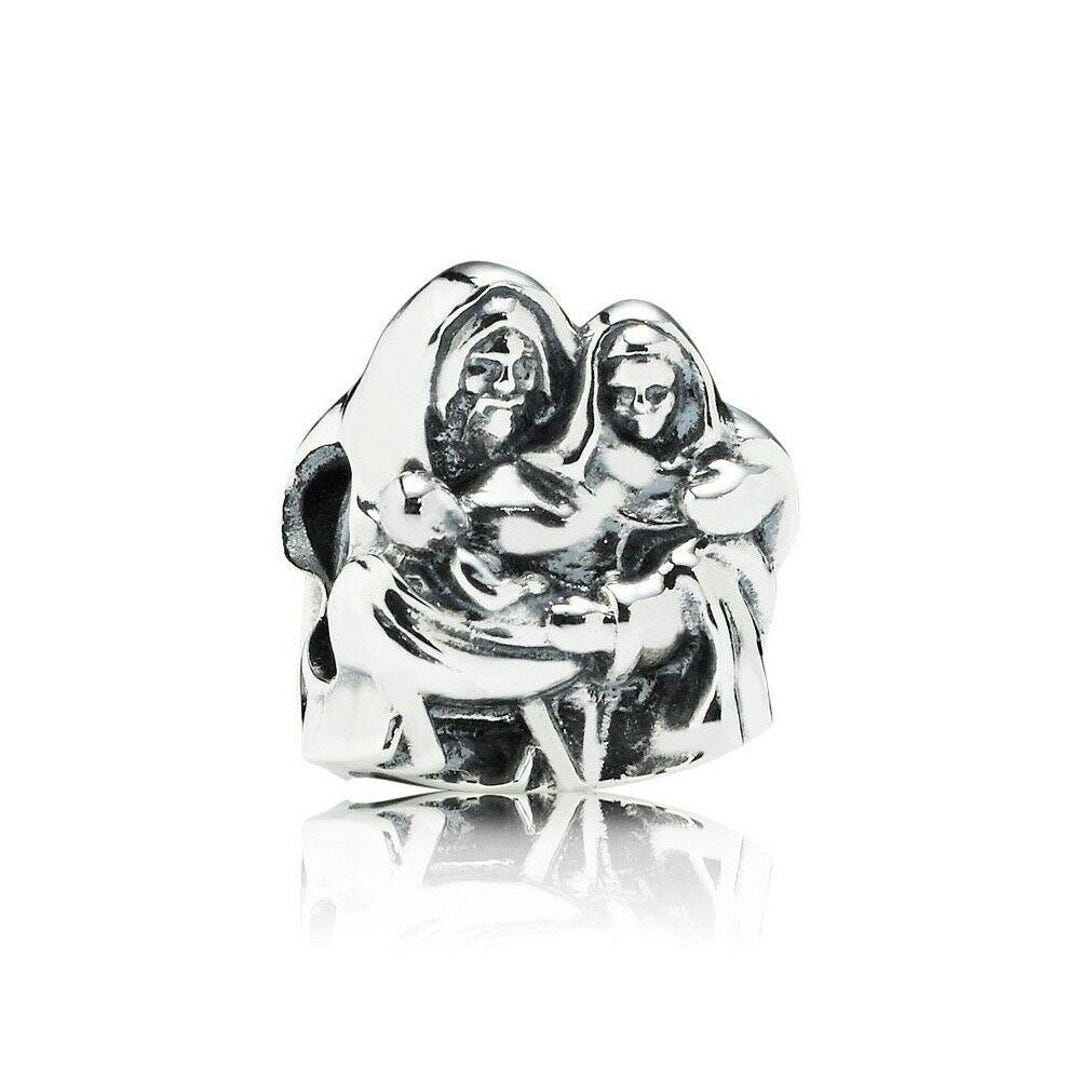 Pandora Holy Family Sterling Silver Charm Bead - Etsy