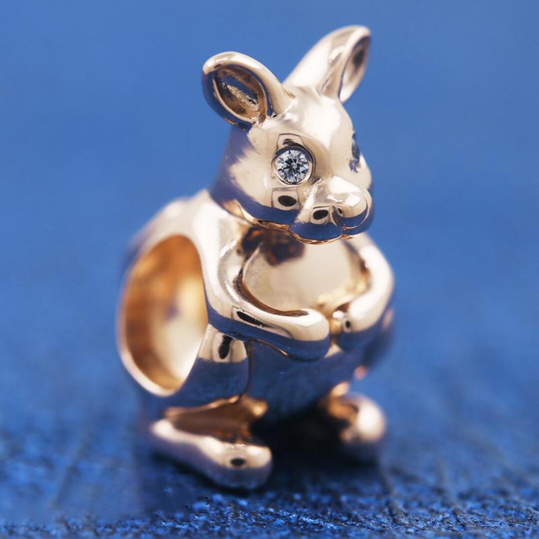 Pandora Sterling Silver ROSE Sweet Kangaroo Charm - Etsy