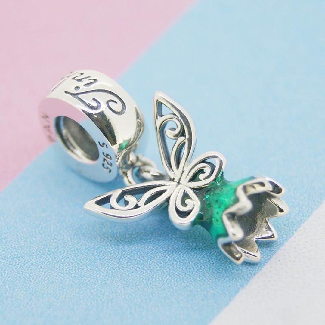 Pandora TINKERBELL Dress Charm Bead - Etsy