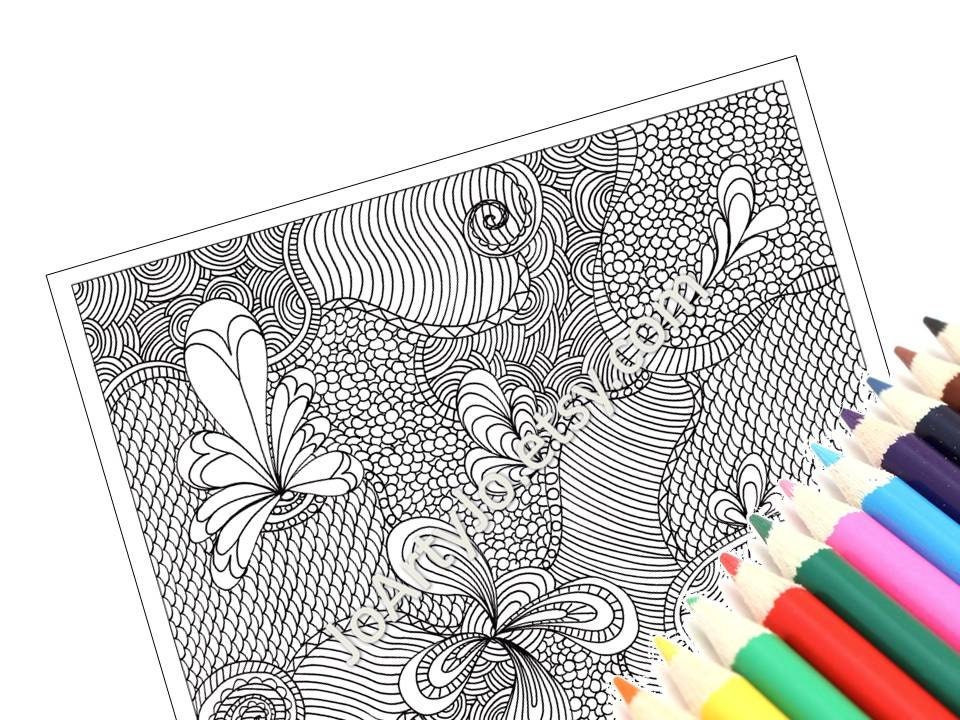 Hard Pattern Coloring Pages