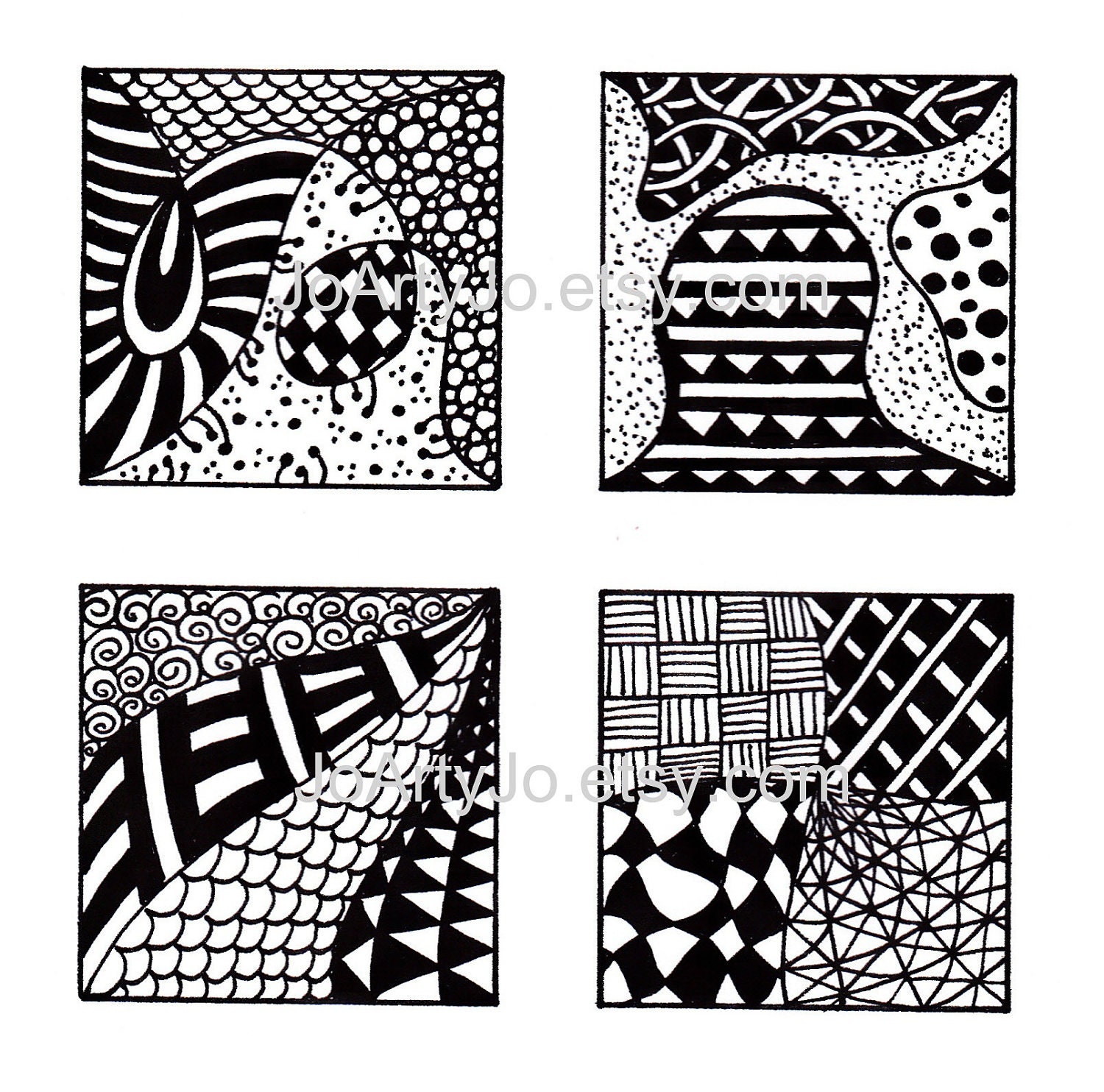 Black and White Images, Digital Collage Sheet Instant Download ...