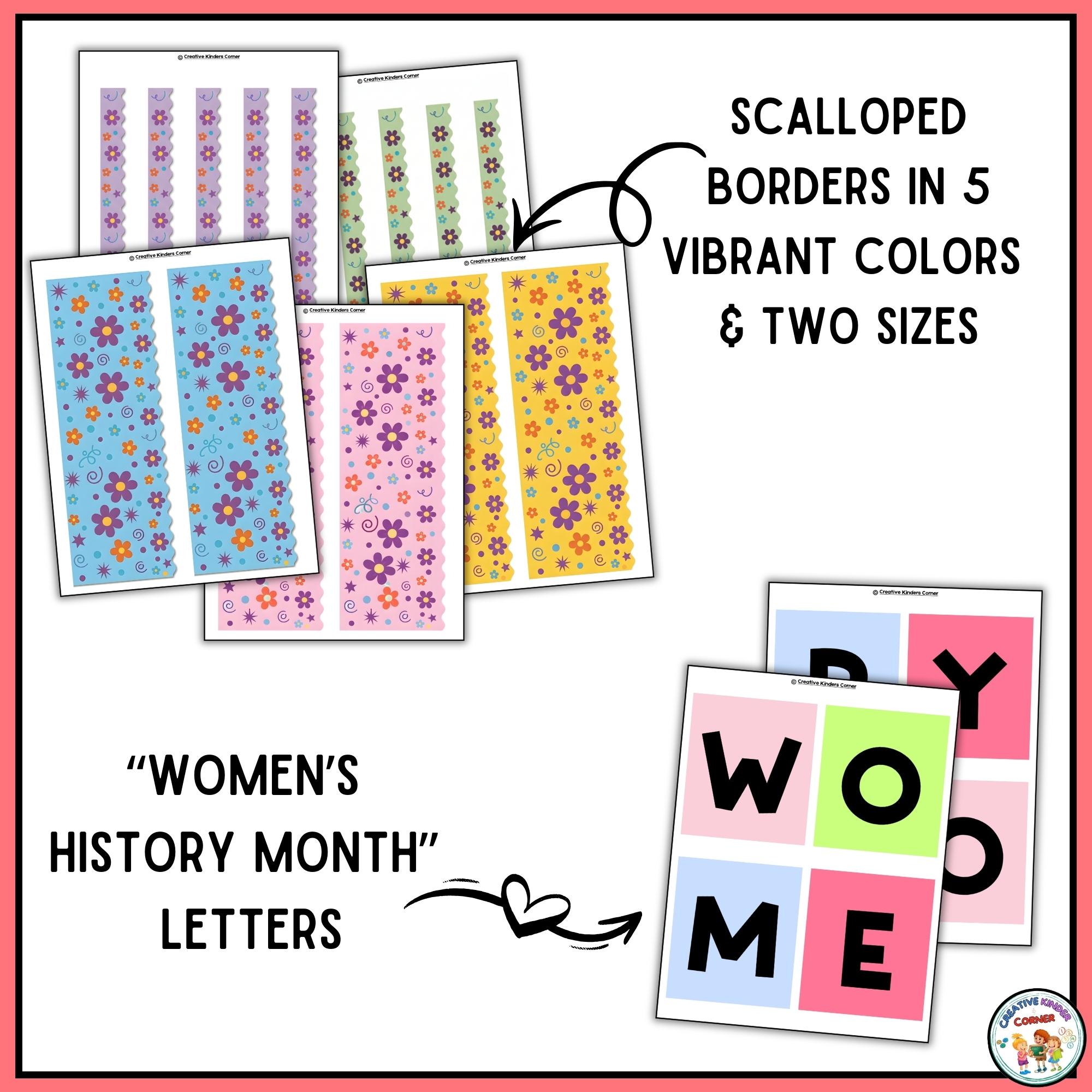 Women's History Month Biography Bulletin Board | March Herstory Poster ...