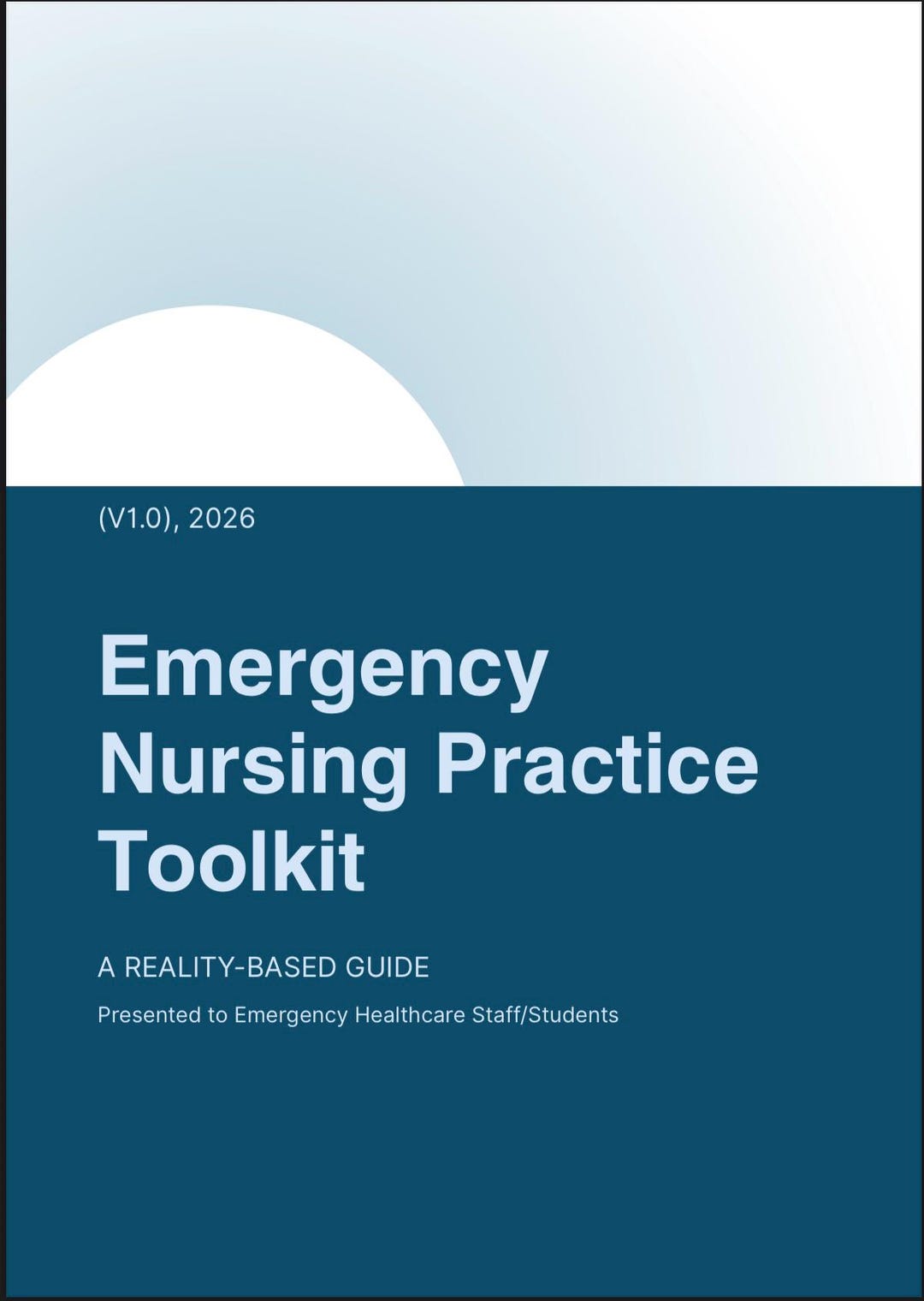 Emergency Nursing Practice Toolkit - Reality -based FULL VERSION - Etsy