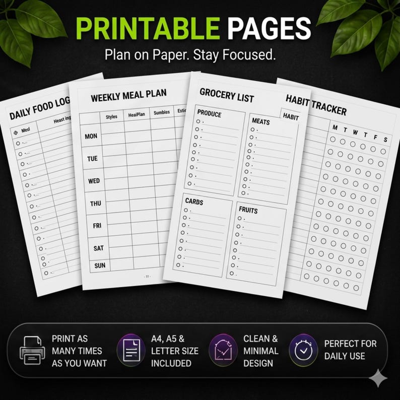 Glow up Calorie and Nutrition Tracker for Women | Calorie Counter ...