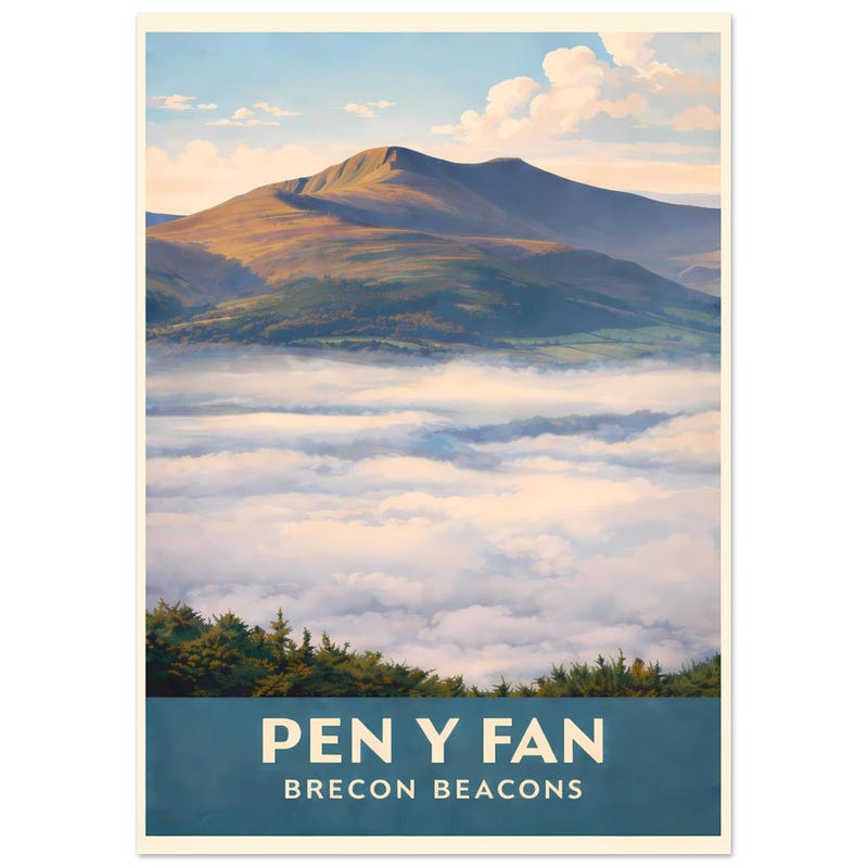 Welsh Mountain Landscapes - Etsy