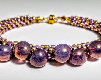 Summer Garden Kumi Bracelet Pattern | Etsy