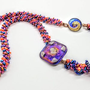 Solar Flare Convertible Necklace & Bracelet Kumi Pattern - Etsy
