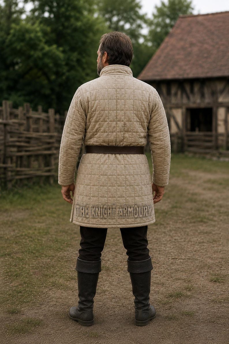 Buy Medieval Quilted Gambeson Jacket | Padded Arming Coat | Cotton ...