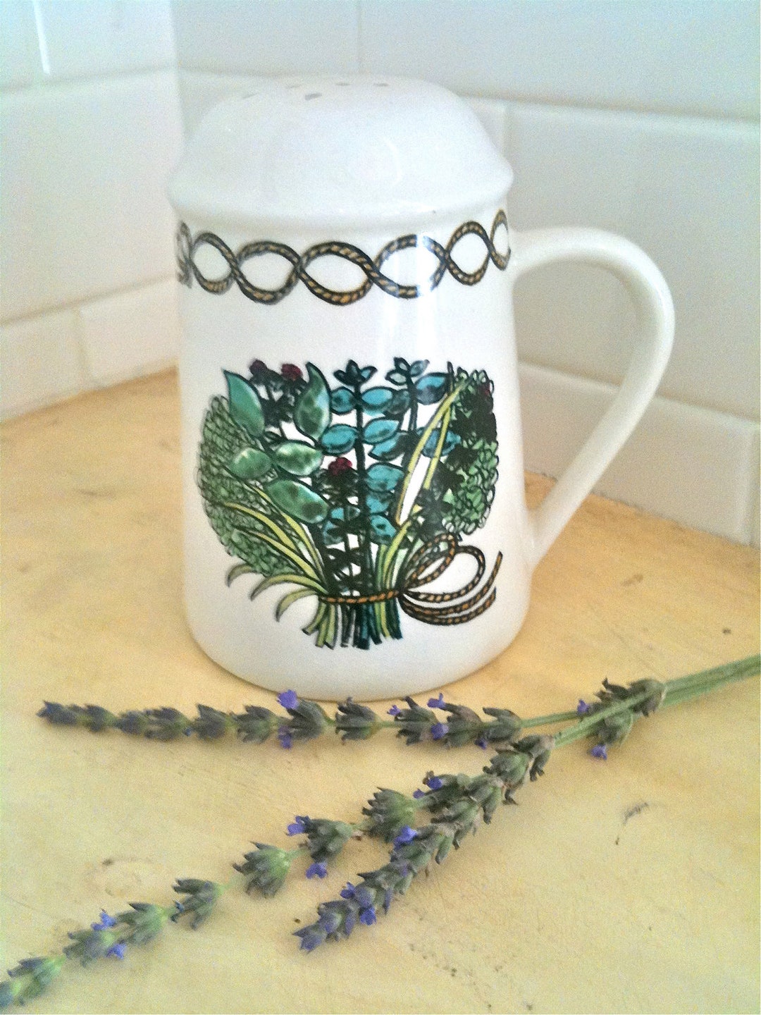 Vintage English Retro Flour Sifter Shaker Taunton Vale the Popular Herb ...