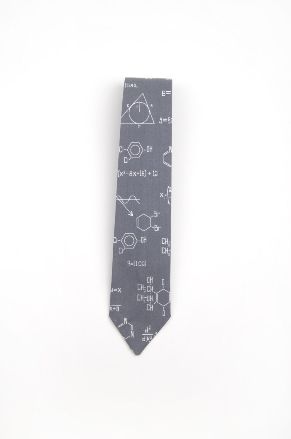 Math Necktie, Science Necktie, Chemistry Necktie, Men's Tie, Math Tie ...
