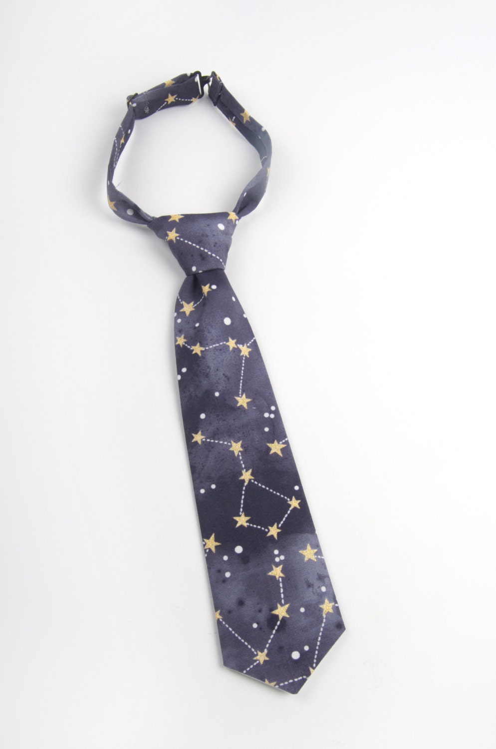 Constellation tie grey tie pre tied necktie boys tie | Etsy
