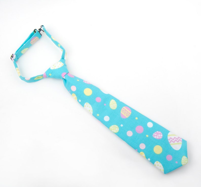 Aqua Easter Tie, Easter Tie, Easter Egg Easter Tie, Turquoise Easter ...