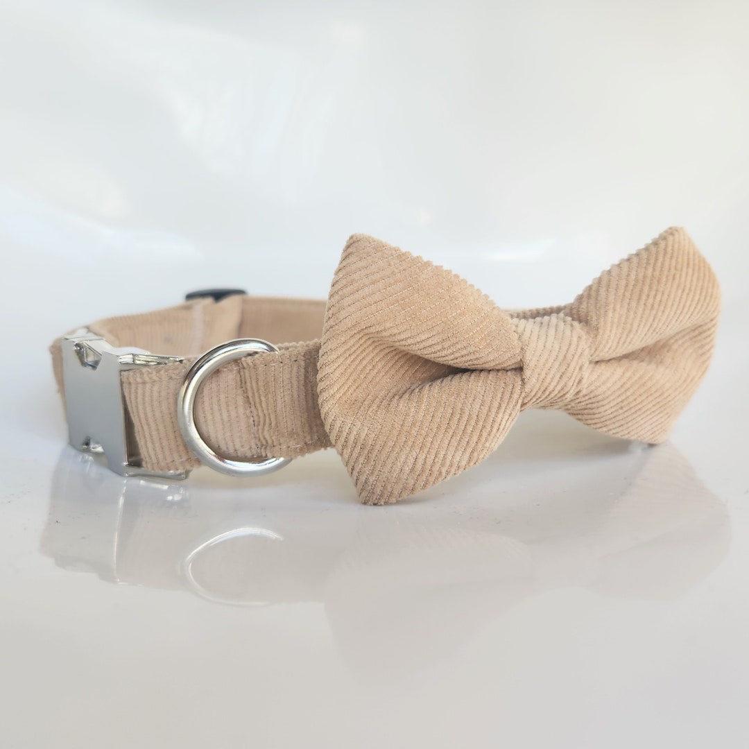 Tan Corduroy Collar, Corduroy Collar, Tan Collar, Corduroy Dog Collar ...