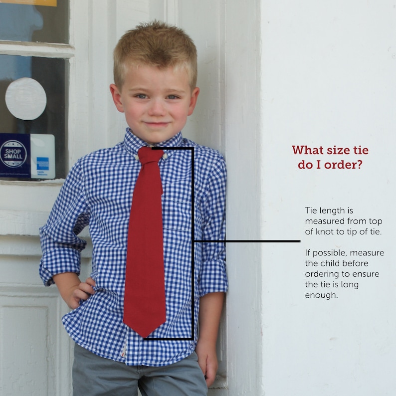 Red & Black Plaid Tie, Plaid Necktie, Red Plaid Tie, Boy's Red Tie, Boy ...