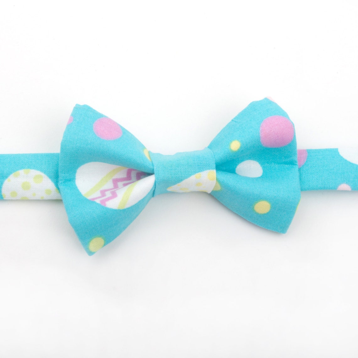 Aqua Easter Bow Tie. Easter Bow Tie, Easter Eggs Bow Tie, Turquoise Bow ...
