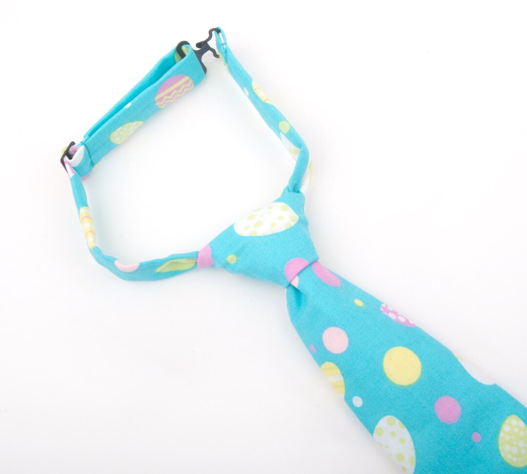 Aqua Easter Tie, Easter Tie, Easter Egg Easter Tie, Turquoise Easter ...