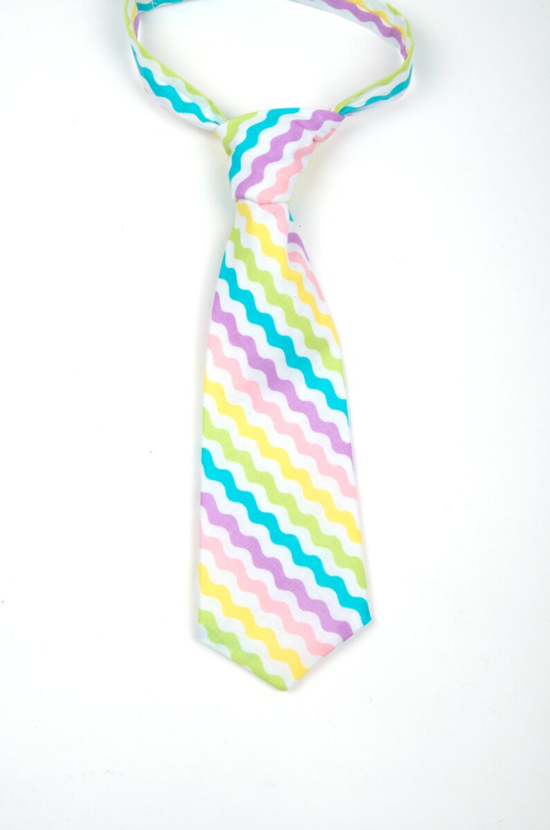 Easter Necktie, Pastel Necktie, Toddler Easter Tie, Baby Easter Tie ...