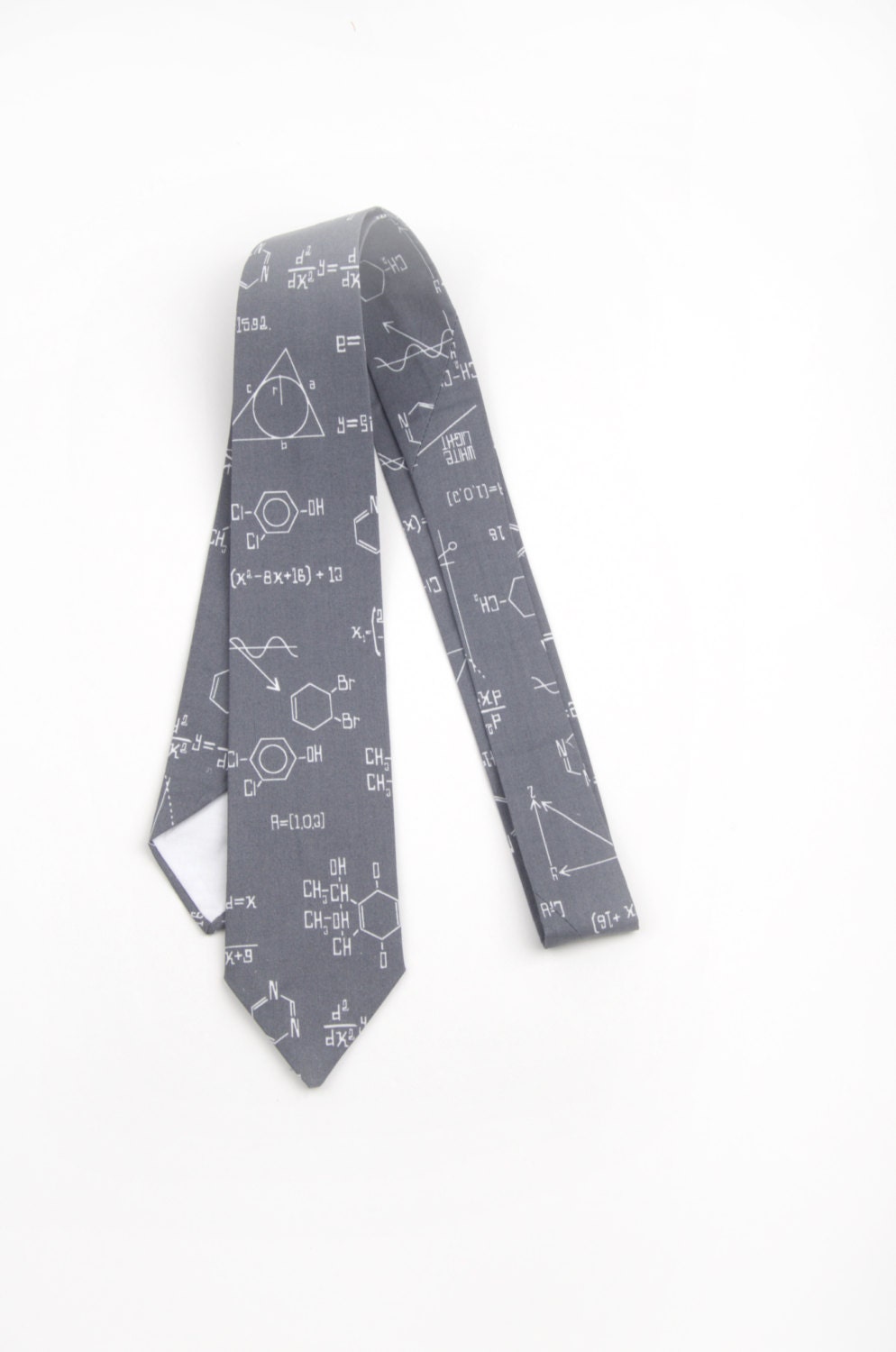 Math Necktie, Science Necktie, Chemistry Necktie, Men's Tie, Math Tie ...