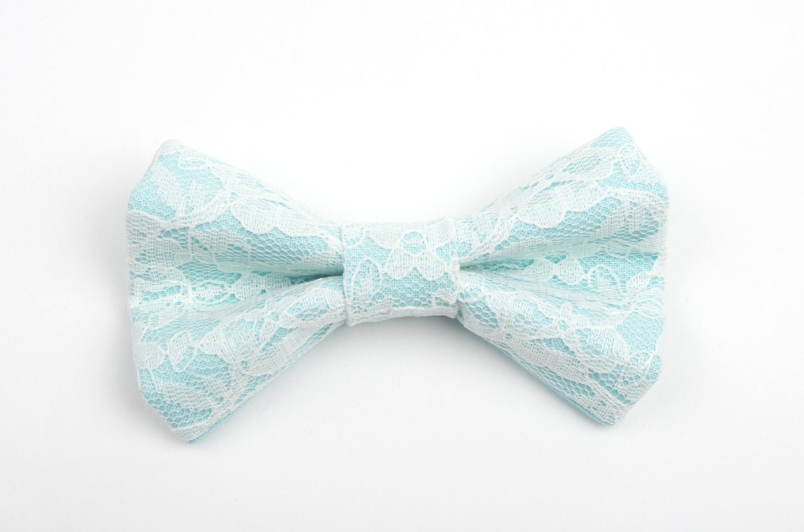 Light Blue lace bow tie ivory lace bow tie Lace bow tie | Etsy