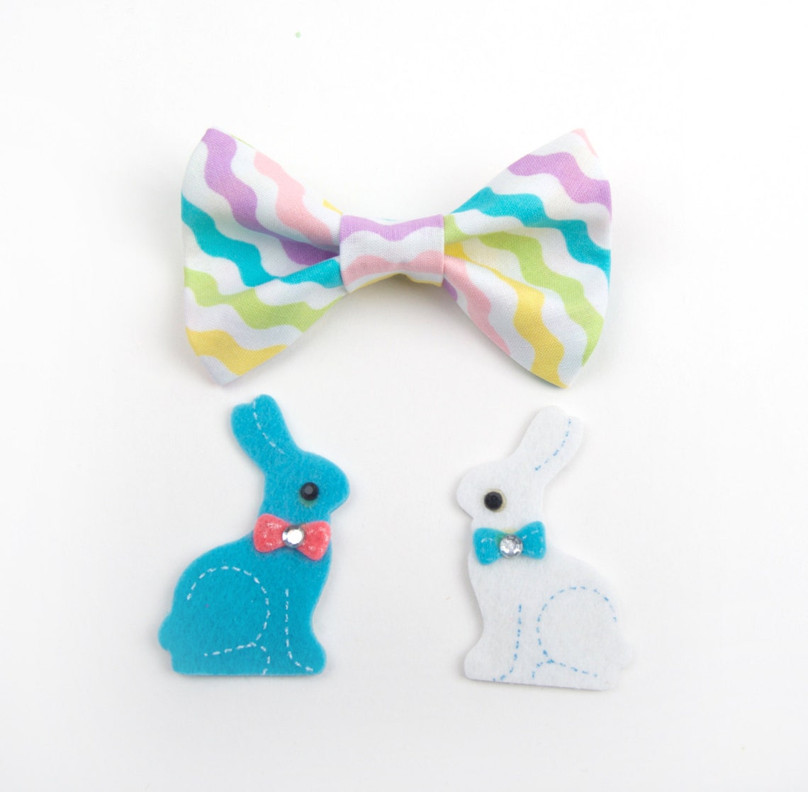 Easter Bow Tie ric rac bow tie boys easter bow tie toddler | Etsy