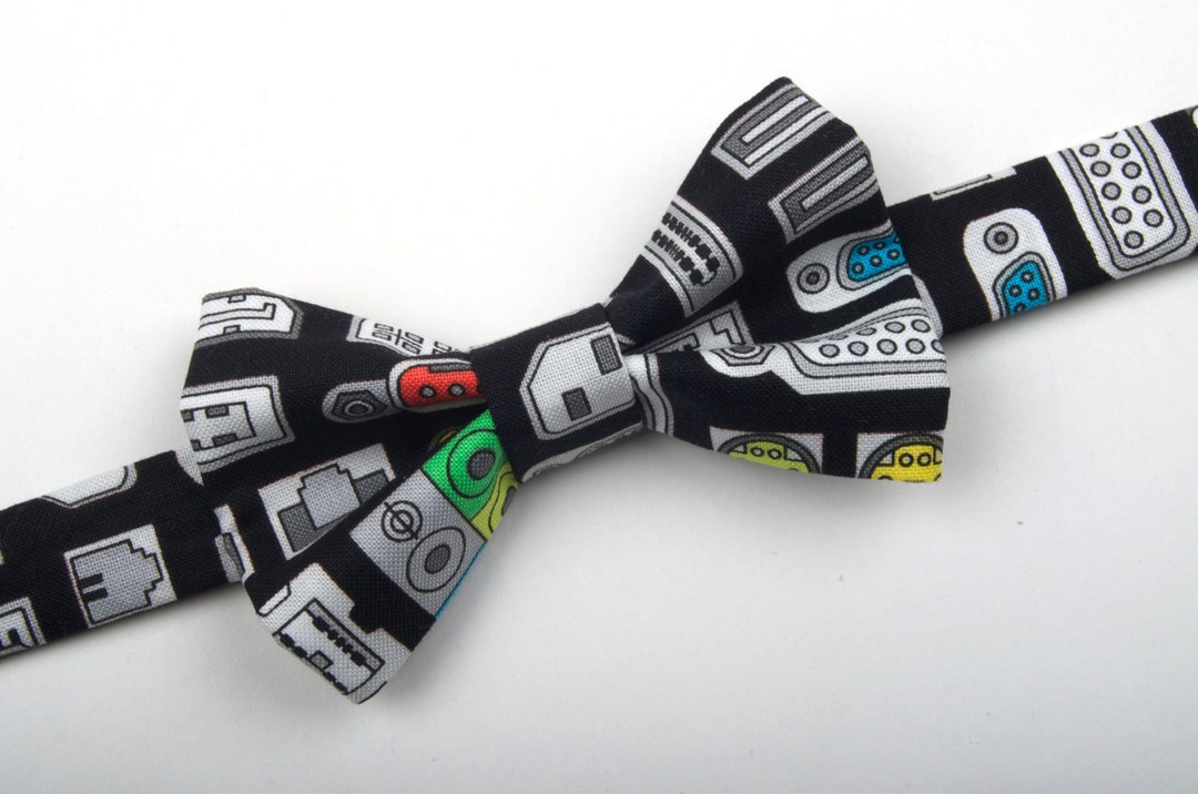 Computer Ports Bow Tie Print, Computer Bow Tie, CPU Bow Tie, USB Bow ...