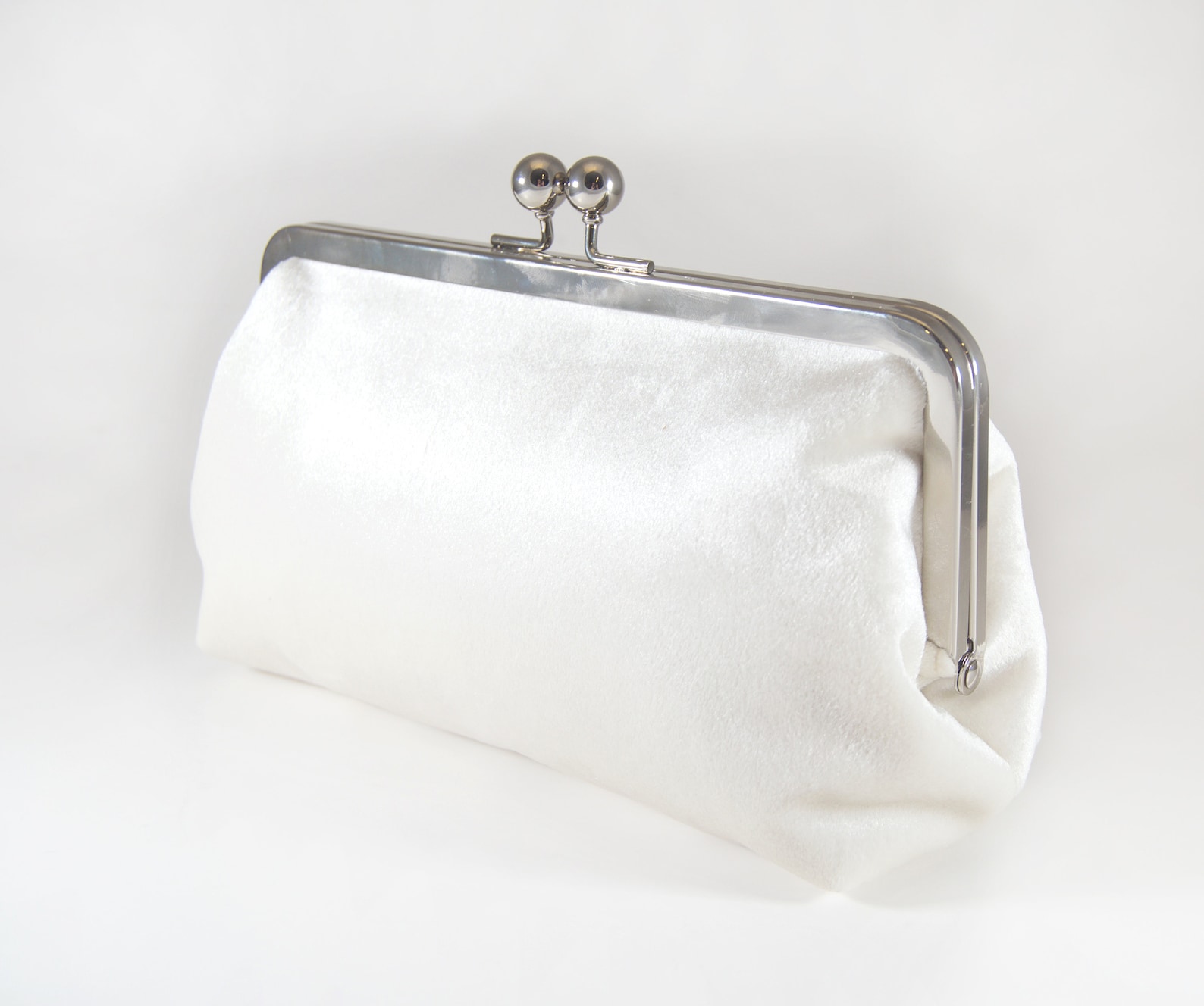 Ivory Velvet Clutch Velvet Purse Ivory Clutch Ivory Purse - Etsy