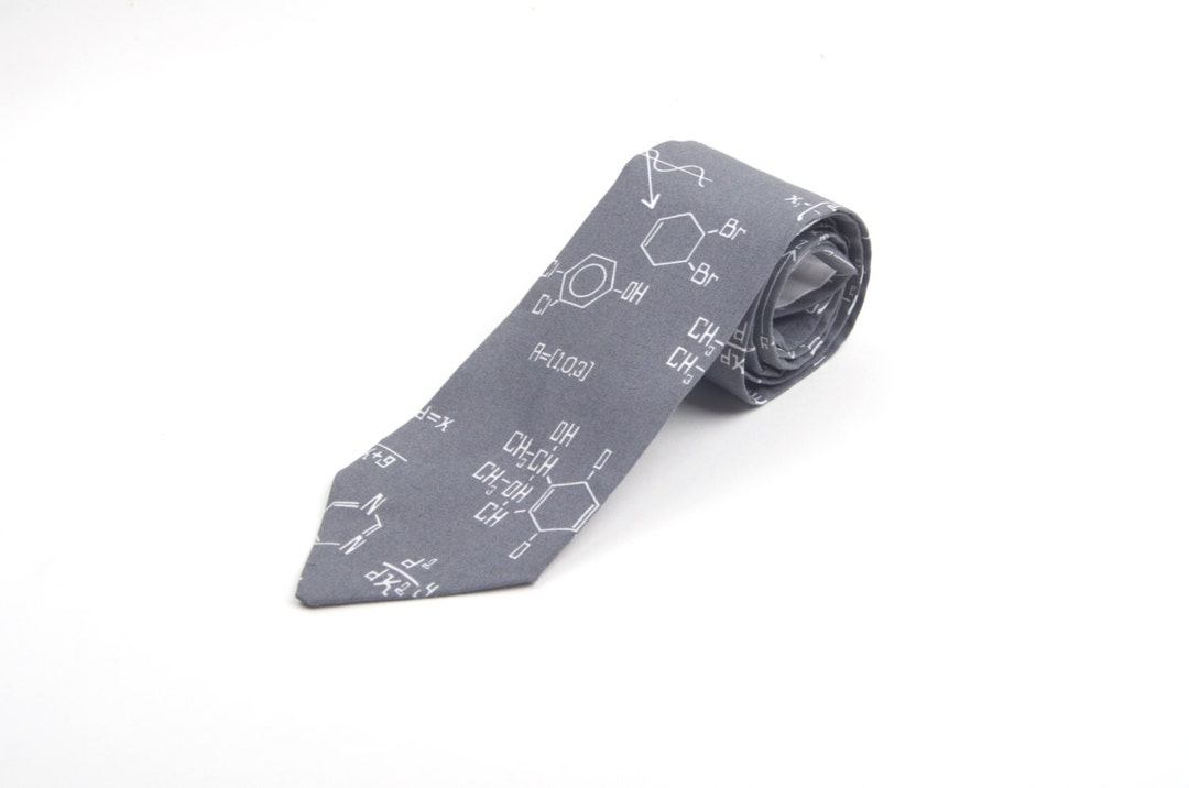 Math Necktie, Science Necktie, Chemistry Necktie, Men's Tie, Math Tie ...