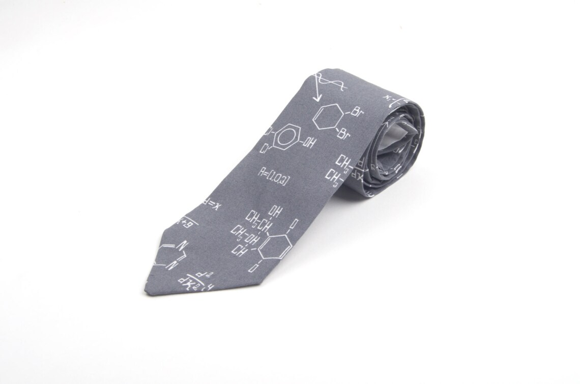 Math Necktie, Science Necktie, Chemistry Necktie, Men's Tie, Math Tie ...