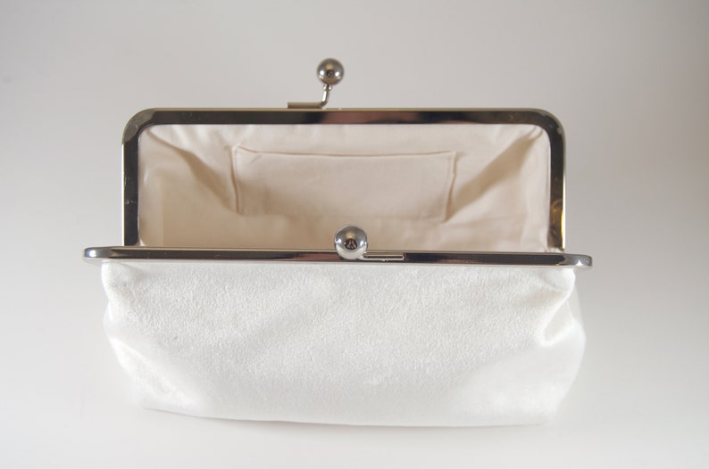 Ivory Velvet Clutch Velvet purse ivory clutch ivory purse | Etsy