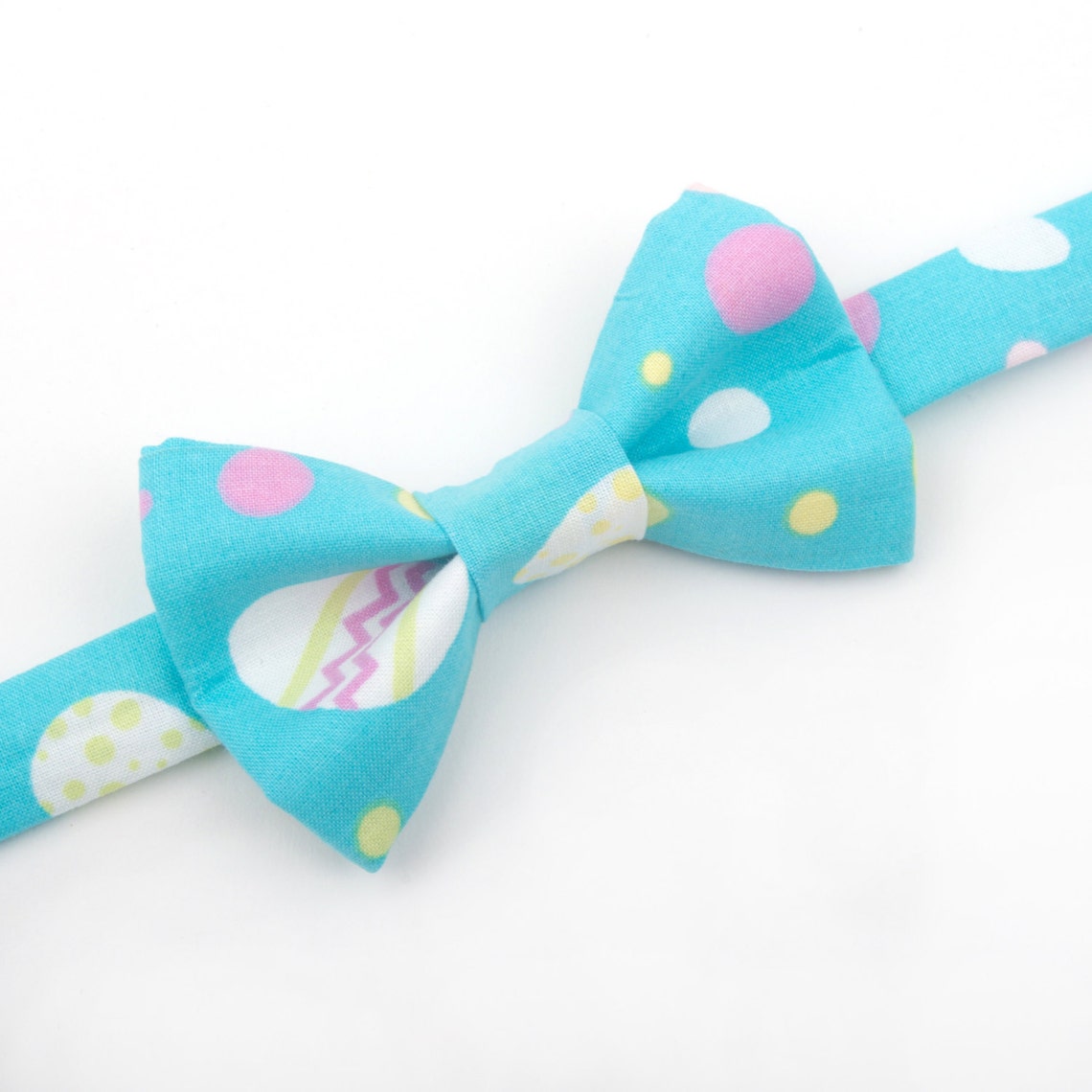 Aqua Easter Bow Tie. Easter Bow Tie, Easter Eggs Bow Tie, Turquoise Bow ...