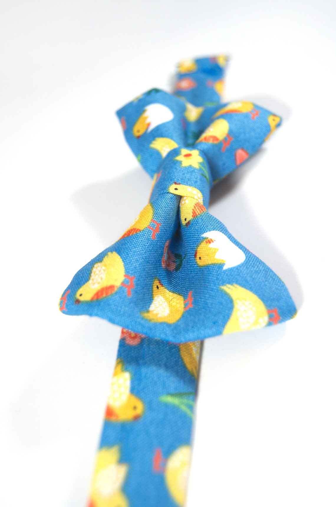 Easter Bow Tie, Easter Chicks Bow Tie, Blue Easter Bow Tie, Chicken Bow ...