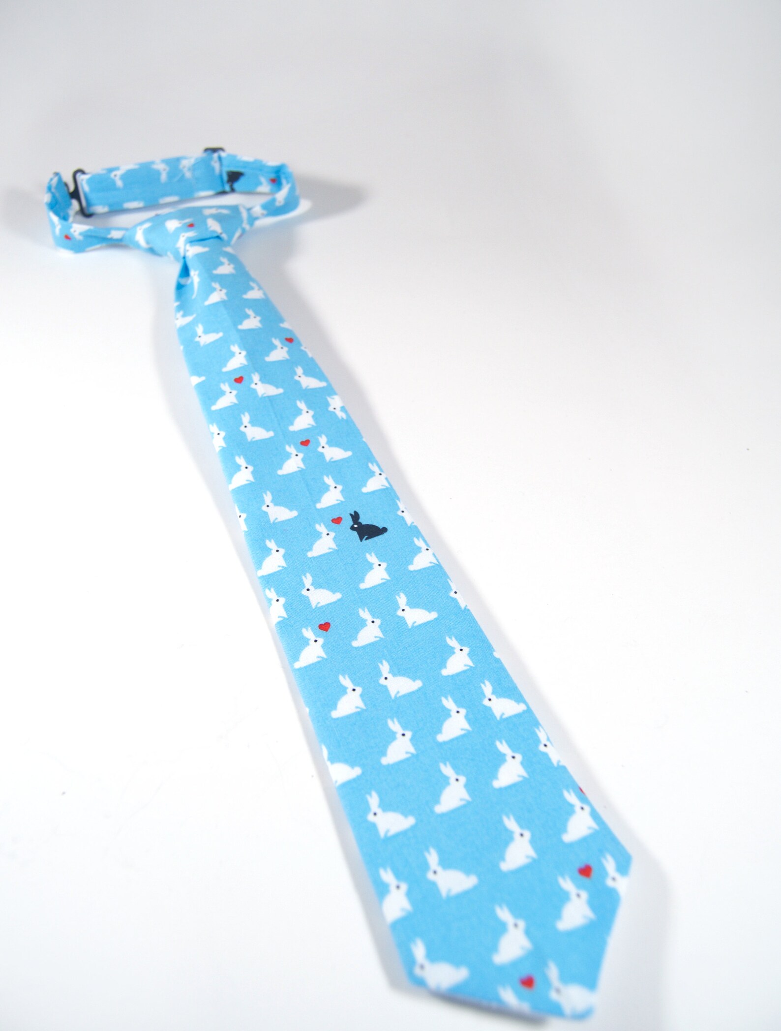 Bunnies Easter Tie, Blue Easter Tie, Easter Bunny Tie, Neck Tie for ...