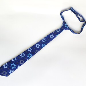 Star of David Tie, Star of David Necktie, Boy's Tie, Jewish Tie ...
