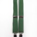 Hunter Green Suspenders, Dark Green Suspenders, Forest Green Suspenders ...