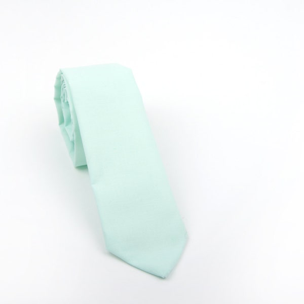 Mint Green Tie - Etsy