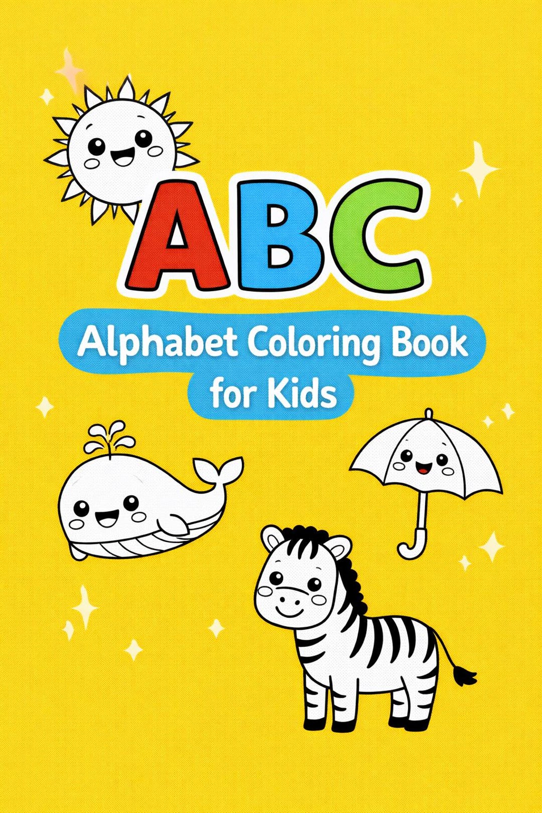Alphabet Coloring Pages for Kids – A-Z Digital Illustrations (PDF) - Etsy