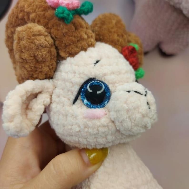 Sheep Crochet Pattern | Bosya Plush Amigurumi Toy (digital PDF) - Etsy