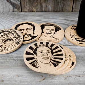 Cork Coasters Nicolas Cage - Etsy