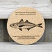 Cork Coasters Fish Set of 4 - Etsy